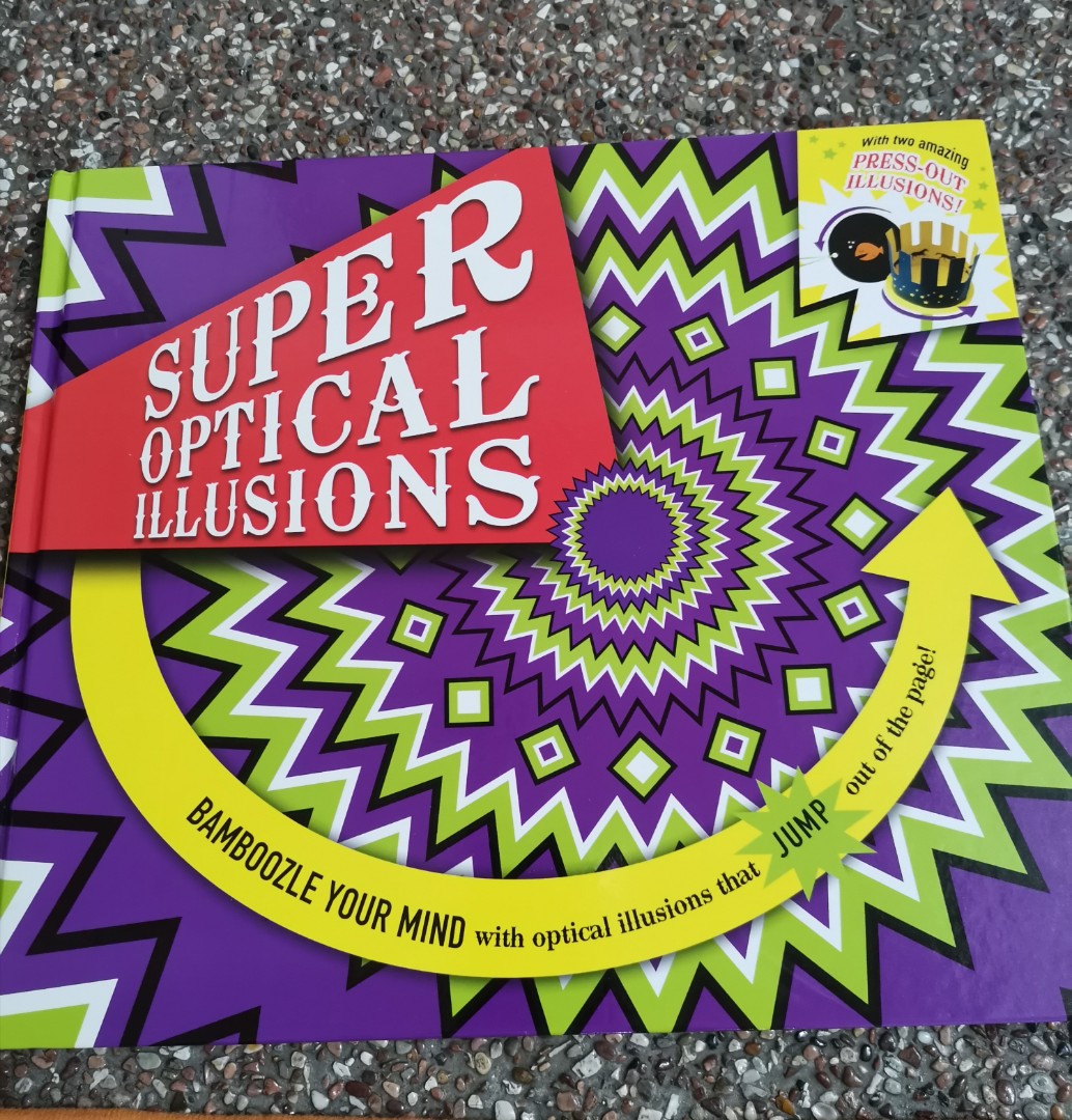 Super Optical Illusions, Hobbies & Toys, Books & Magazines, Children's ...