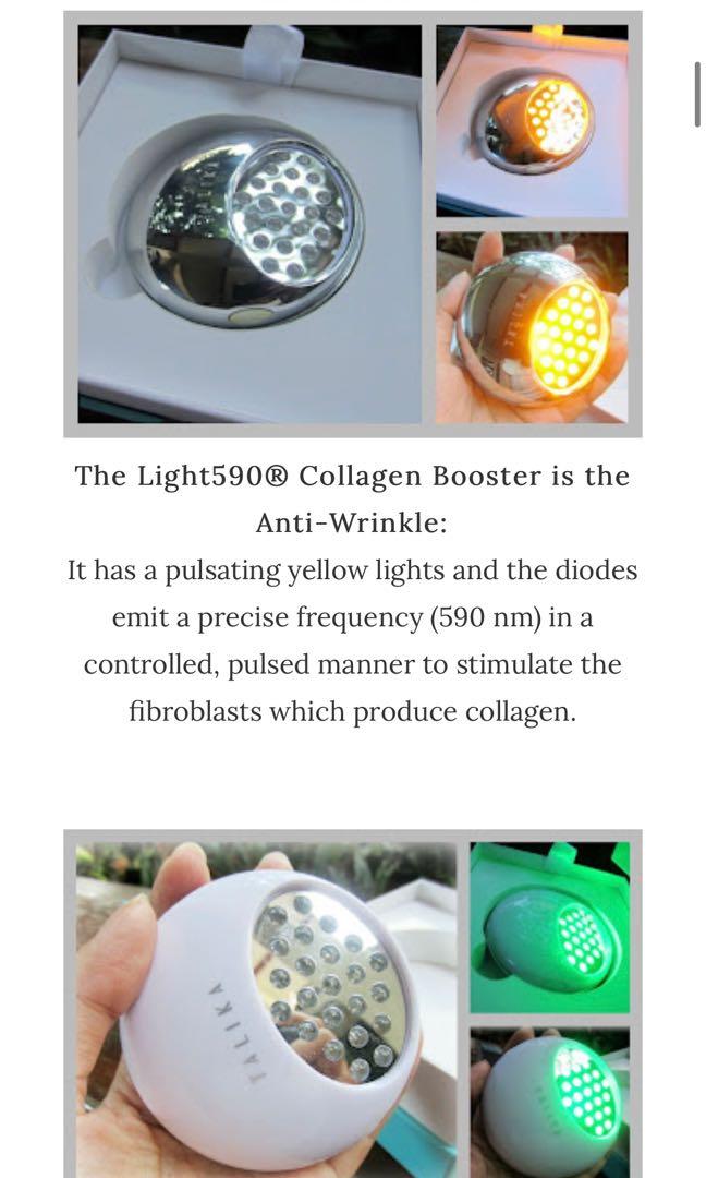 Talika light duo light therapy for freckles anti wrinkles collagen ...