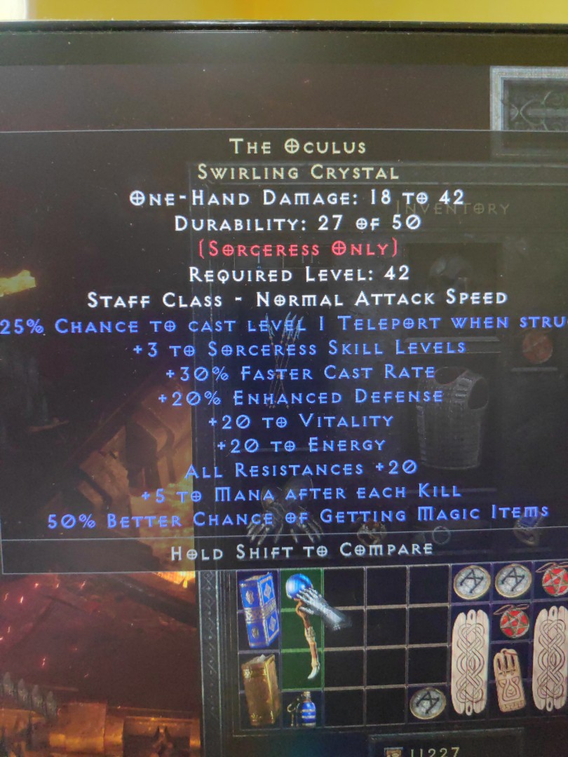 The Oculus diablo 2, Video Gaming, Gaming Accessories, In-Game Products ...