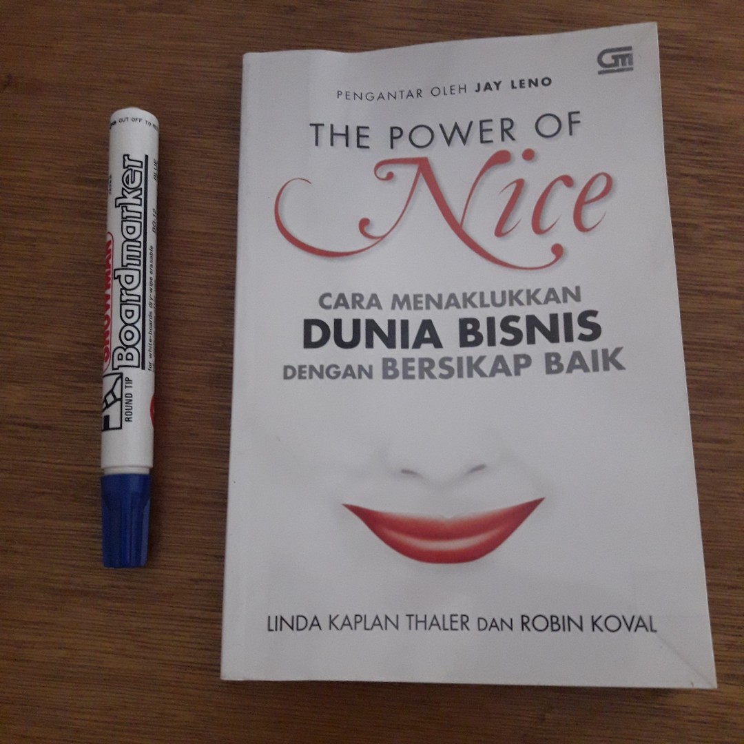 The power of nice di dunia bisnis, Buku & Alat Tulis, Buku di Carousell