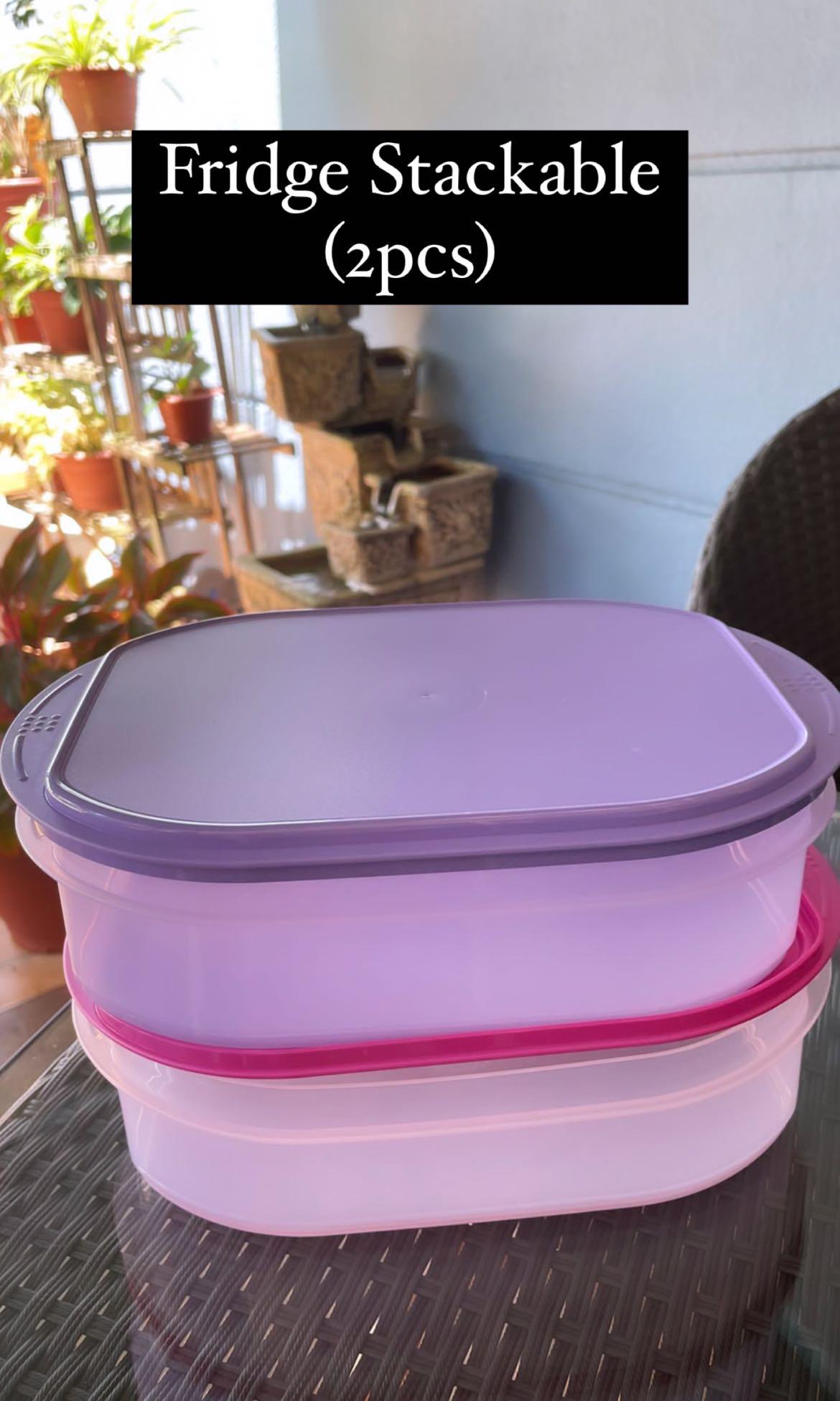 Tupperware Fridge Stackable, Furniture & Home Living, Kitchenware ...