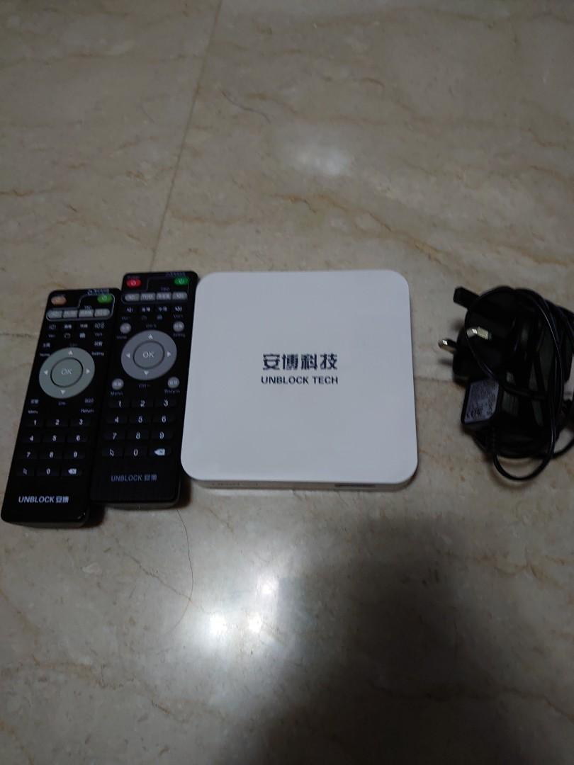 Unblock Tech UBOX 4 S900 Pro BT with 2 IR Controller Android OS, TV ...