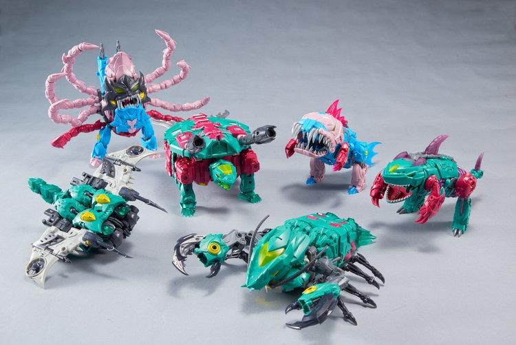 TFC Toys, Full set P01-P06 Poseidon combiner, reissue (Piranacon ...