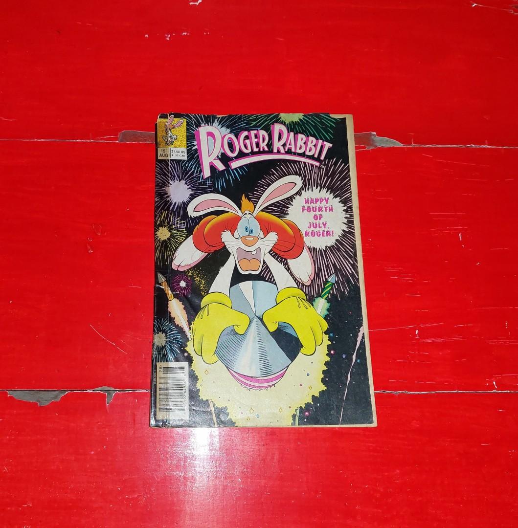 Vintage 1991 Roger Rabbit, Walt Disney, Hobbies & Toys, Books ...