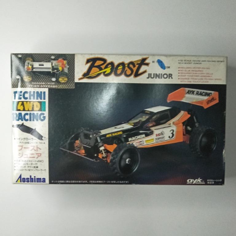 Vintage 80s OOP MIB AOSHIMA AYK Racing 1/32 MINI 4WD BOOST Junior ...