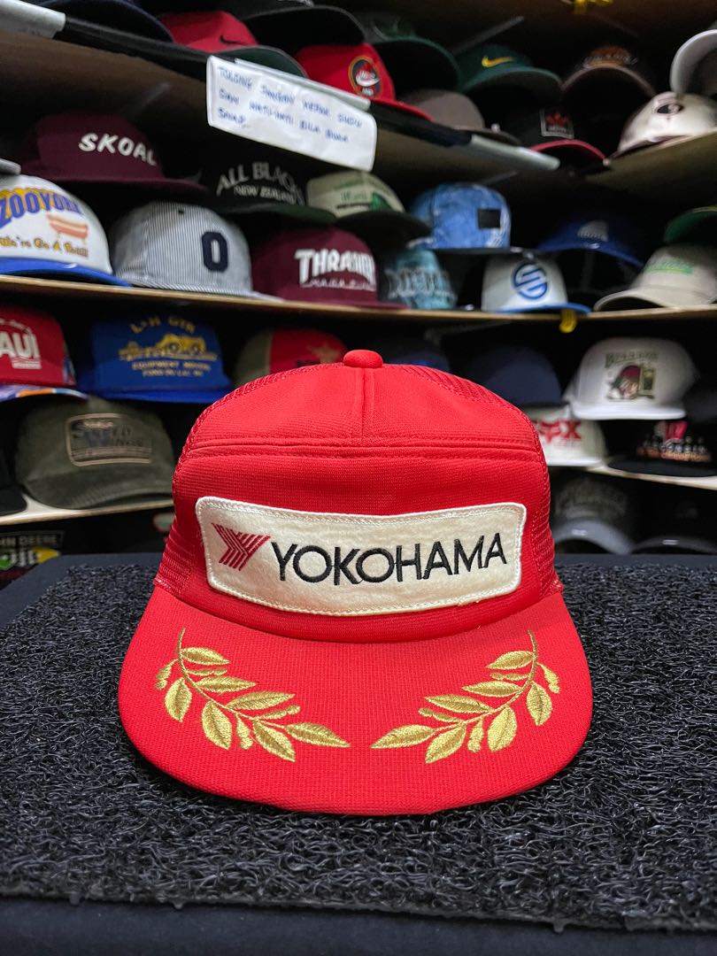 Vintage Japan Yokohama Bunga Padi Cap, Men's Fashion, Watches ...