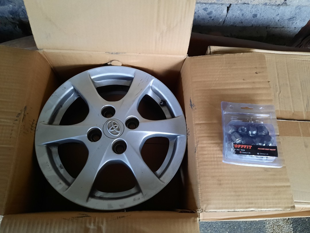 Wigo G gen 1 mags, Car Parts & Accessories, Mags and Tires on Carousell