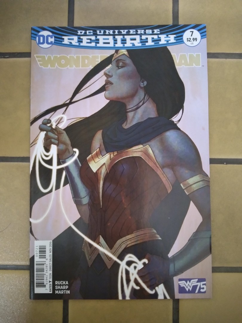 Wonder Woman #7 ( Jenny Frison - Cover Art ) DC Comic, Hobbies & Toys ...