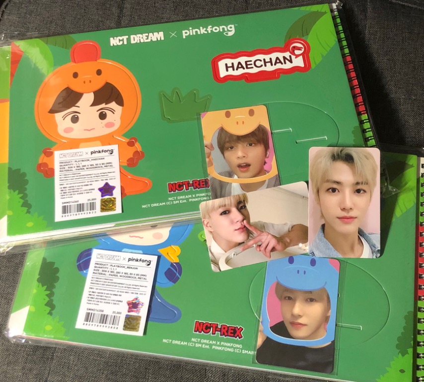 [wts] nct dream renjun haechan pinkfong dino playbook pc jeno jaemin we boom kihno pc, Hobbies ...