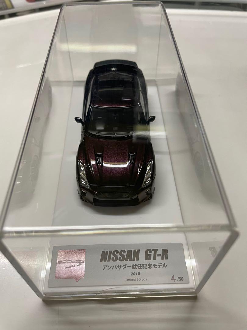 1/43 Makeup Skyline GT-R R35, 興趣及遊戲, 玩具 & 遊戲類 - Carousell