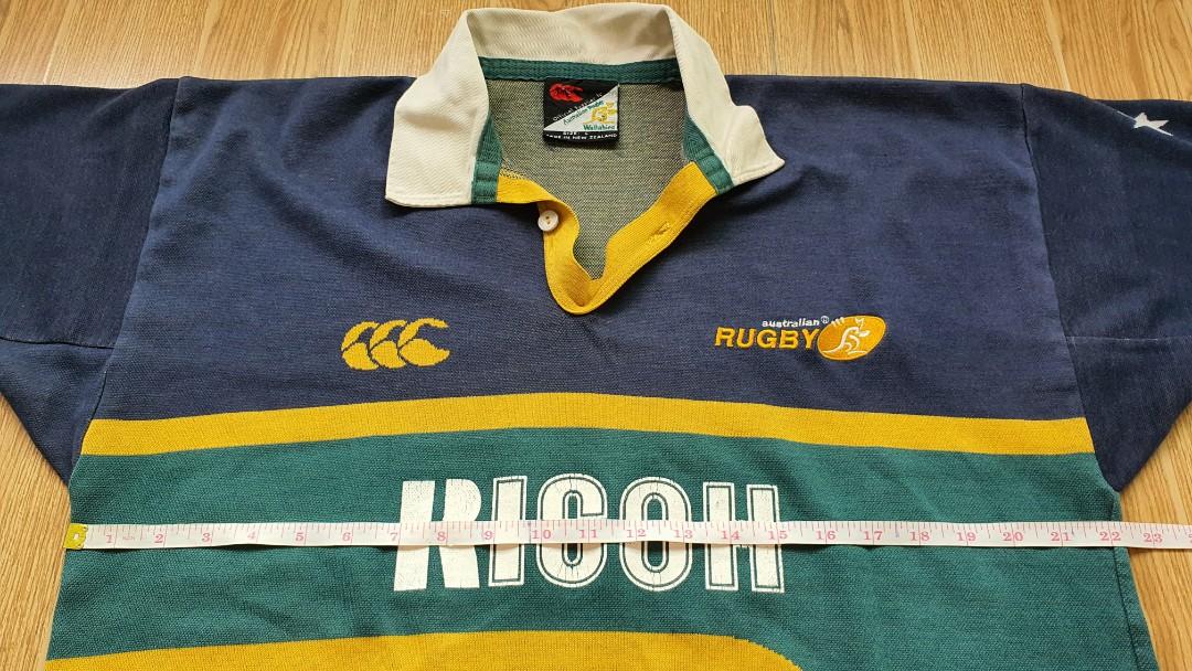 2001 Aussie 7 Canterbury Temex, rugby jersi., Men's Fashion, Activewear ...