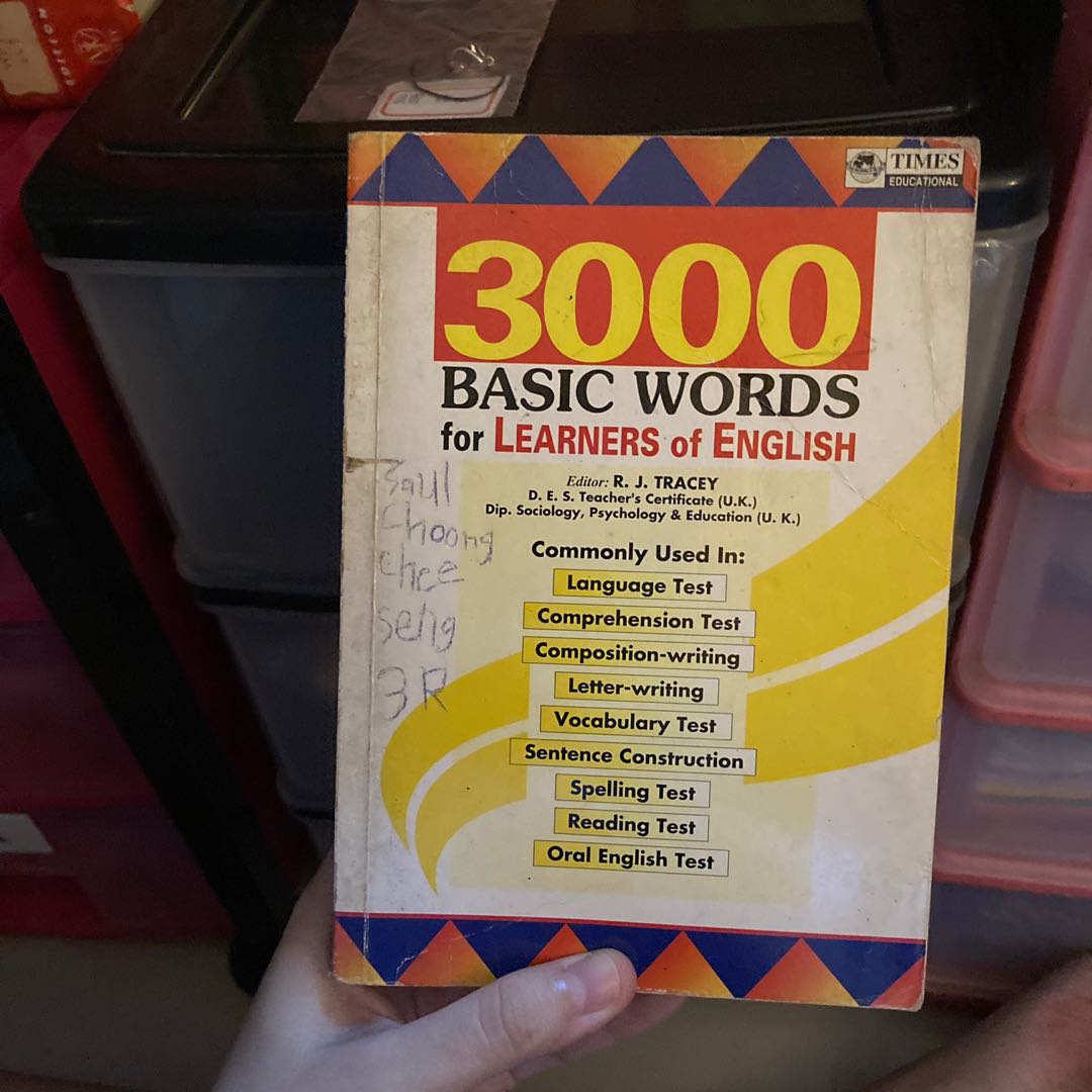 3000 Basic Words English, Hobbies & Toys, Books & Magazines, Children's ...