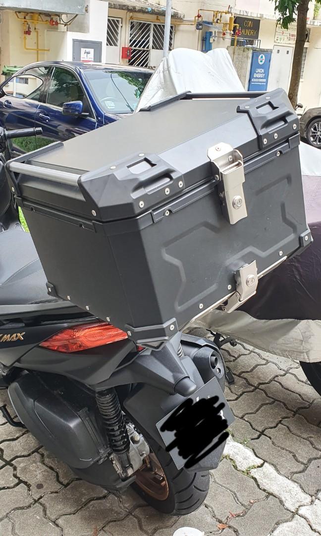 42L Aluminum top box X version, Motorcycles, Motorcycle Accessories on ...