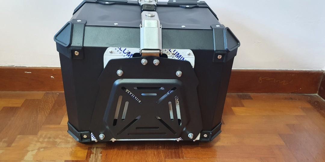 42L Aluminum top box X version, Motorcycles, Motorcycle Accessories on ...