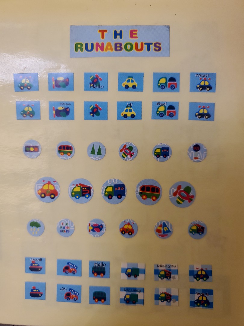絕版90年代 The Runabouts Stickers 貼紙, 興趣及遊戲, 手作＆自家設計, 文具 - Carousell