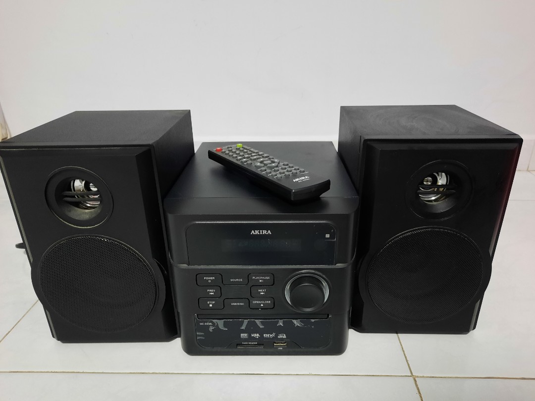 Audio Sound System Mini HiFi System AIKIRA mini HIFI system, Audio ...