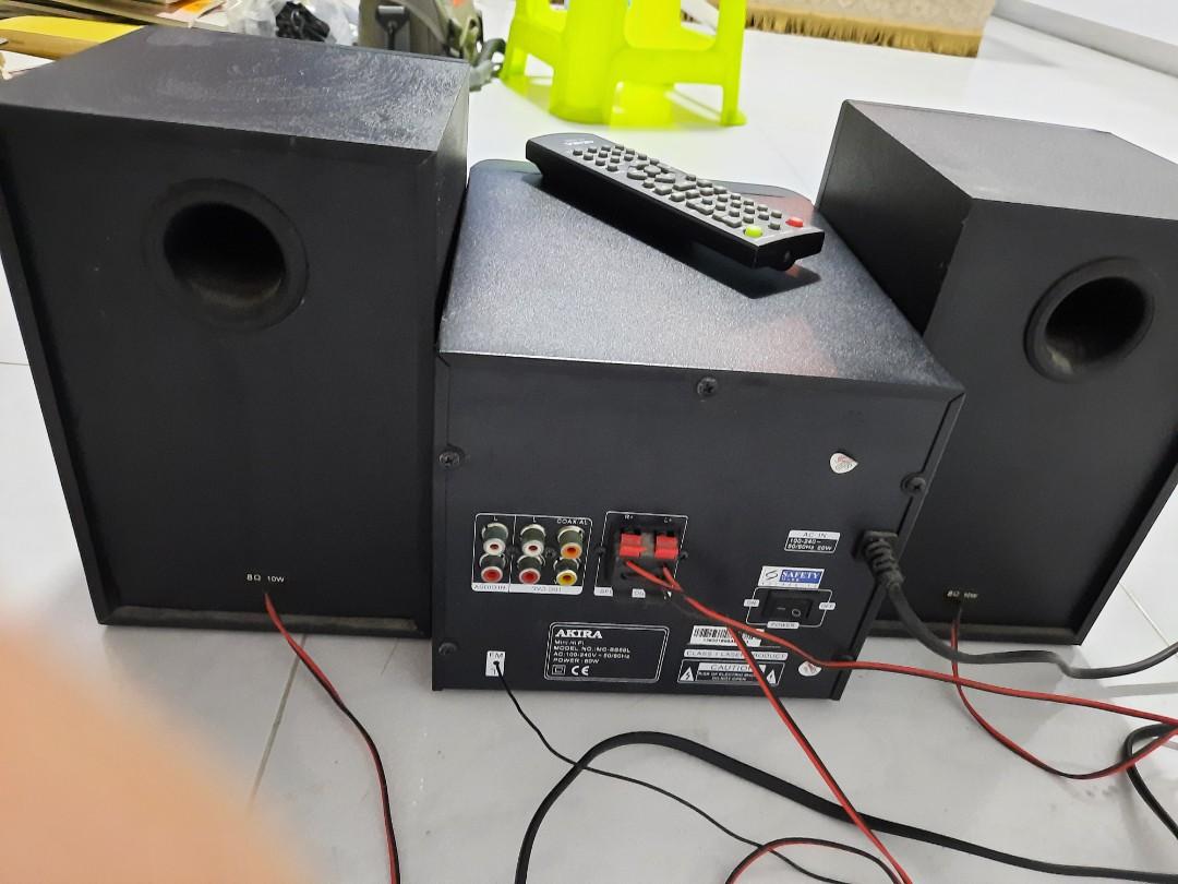 Audio Sound System Mini HiFi System AIKIRA mini HIFI system, Audio ...