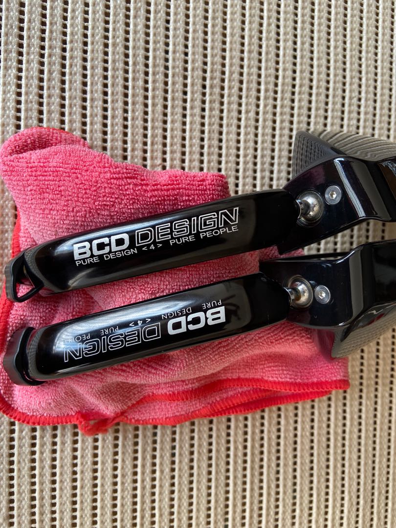 BCD F1 PRO mirrors in black, Motorcycles, Motorcycle Accessories on ...