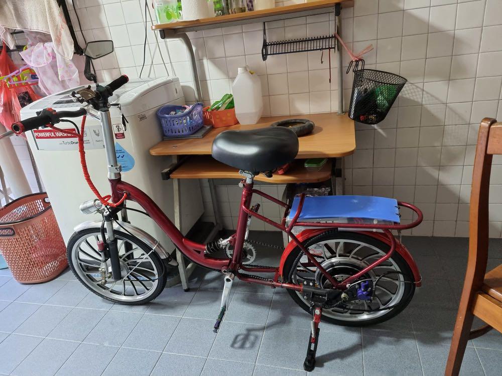 Blu-Tag E bike with Battery, Sports Equipment, PMDs, E-Scooters & E ...