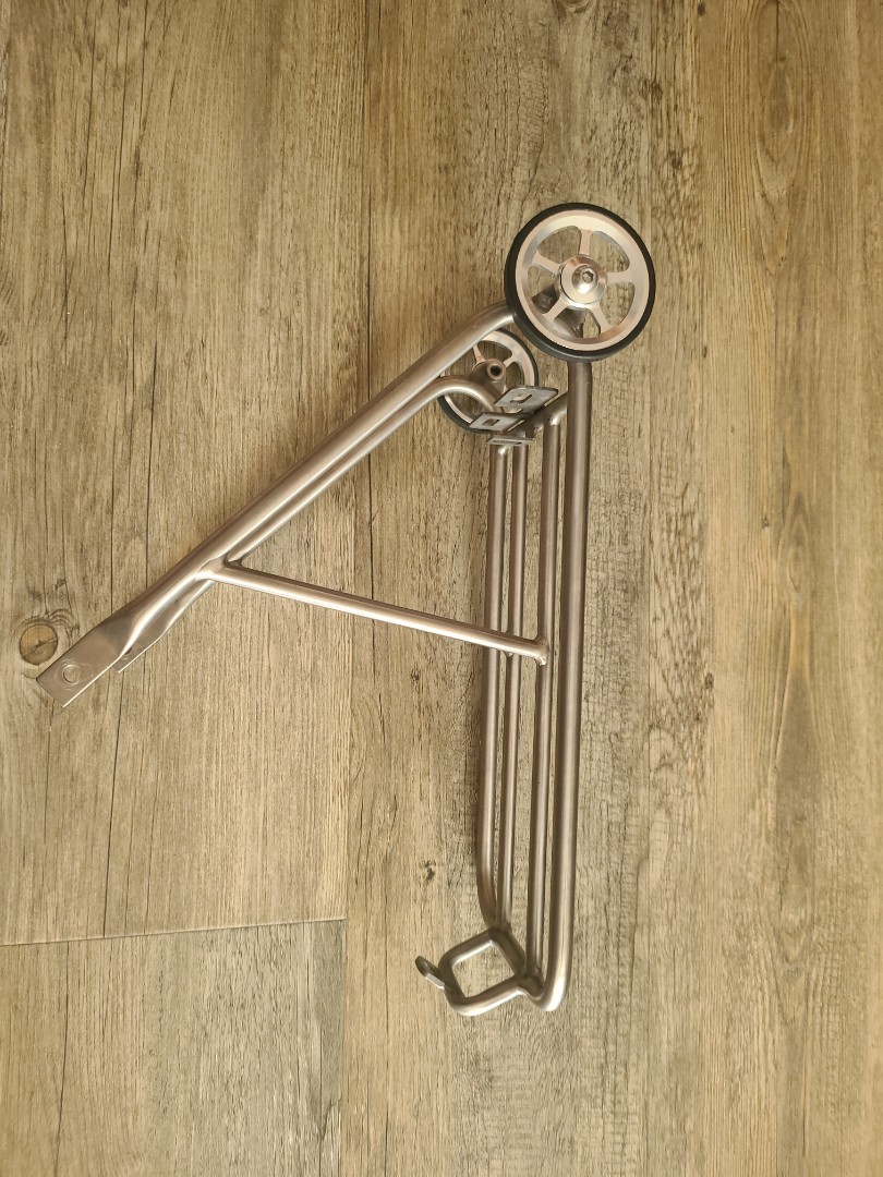 Brompton titanium rear rack, Sports Equipment, Bicycles & Parts, Parts ...
