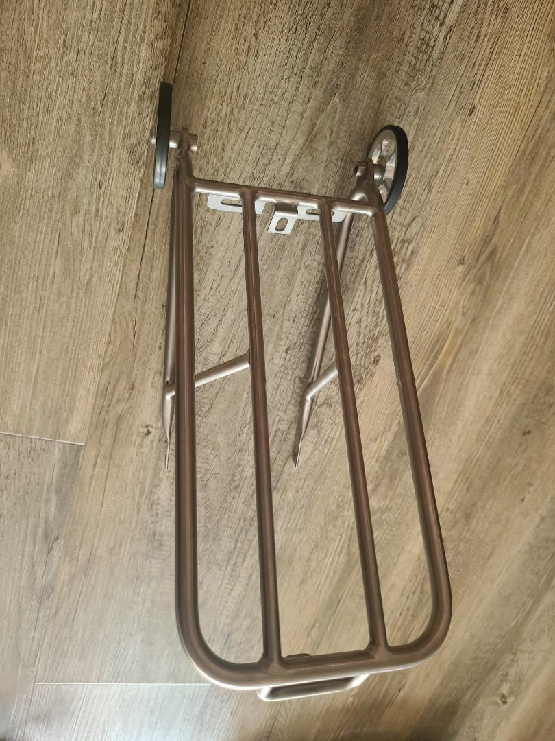 Brompton titanium rear rack, Sports Equipment, Bicycles & Parts, Parts ...