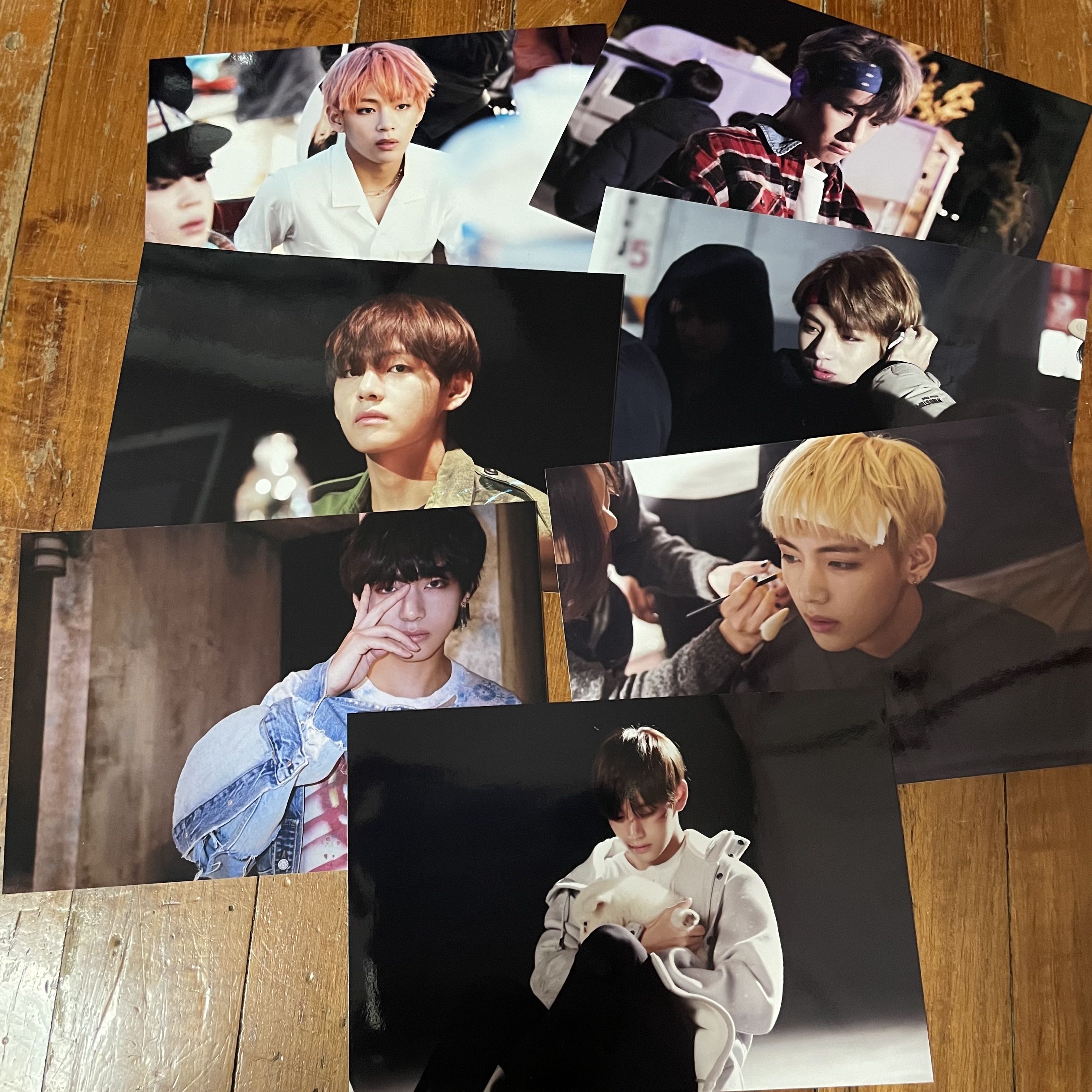 bts oneul taehyung live photo/ exhibition book photo, Hobbies & Toys ...
