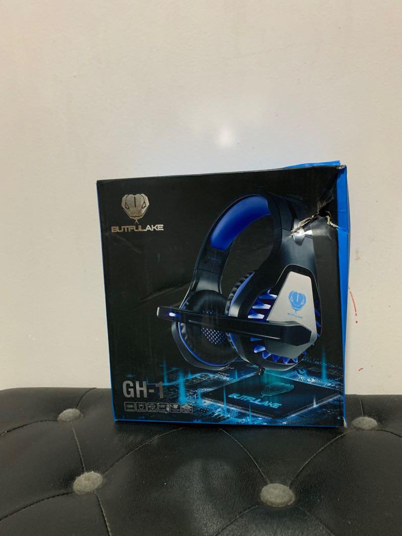 BUTFULAKE GH-1 GAMING HEADSET, Audio, Headphones & Headsets on Carousell