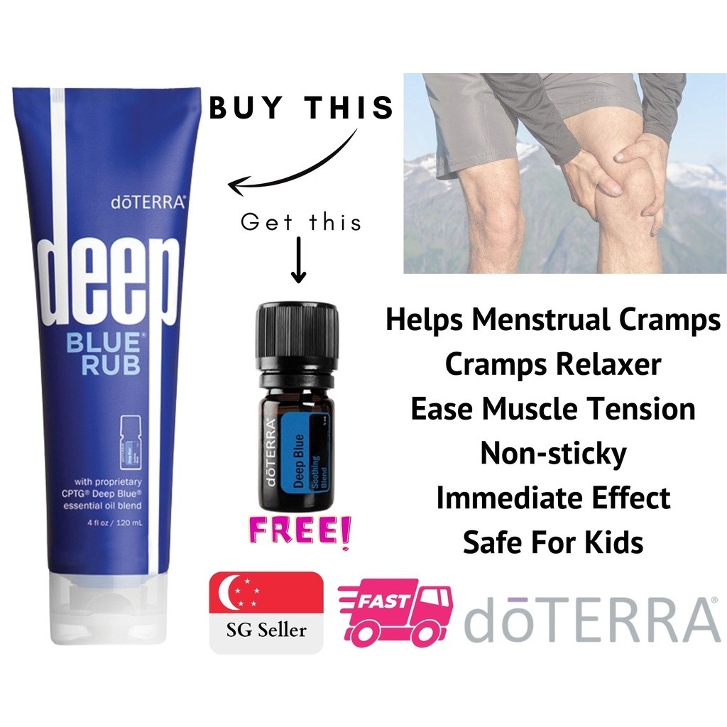 DoTerra Deep Blue Rub and Essential Oil Buy 1 Get 1 free Muscle Aches ...