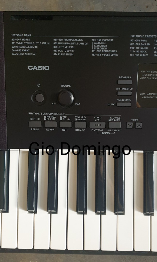 Casio Electronic Keyboard CTK-5200, Hobbies & Toys, Music & Media ...