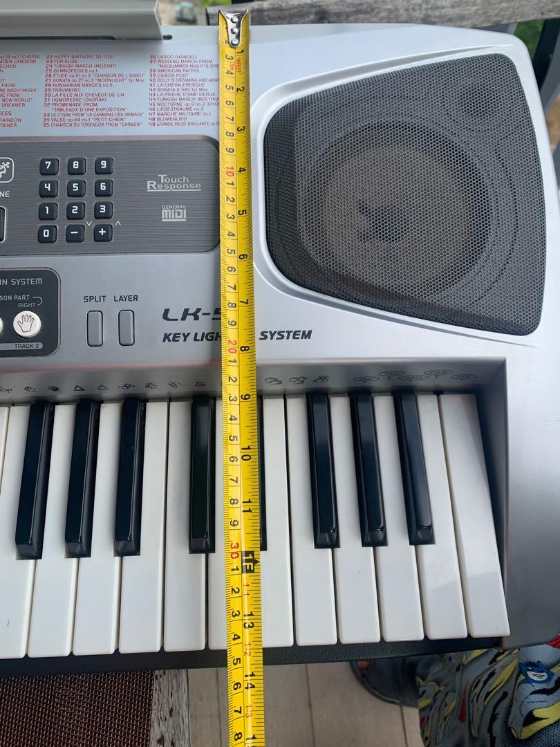 Casio Keyboard LK-55 with Key Lighting System and storage bag), Hobbies ...