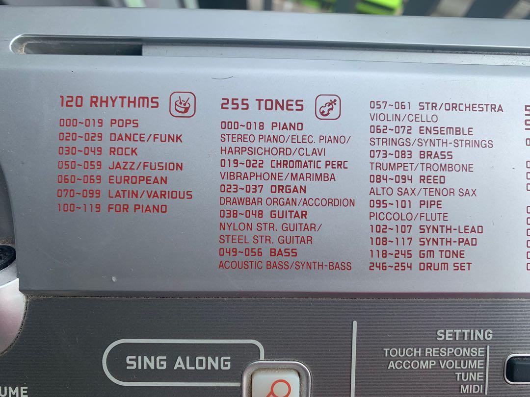 Casio Keyboard LK-55 with Key Lighting System and storage bag), Hobbies ...