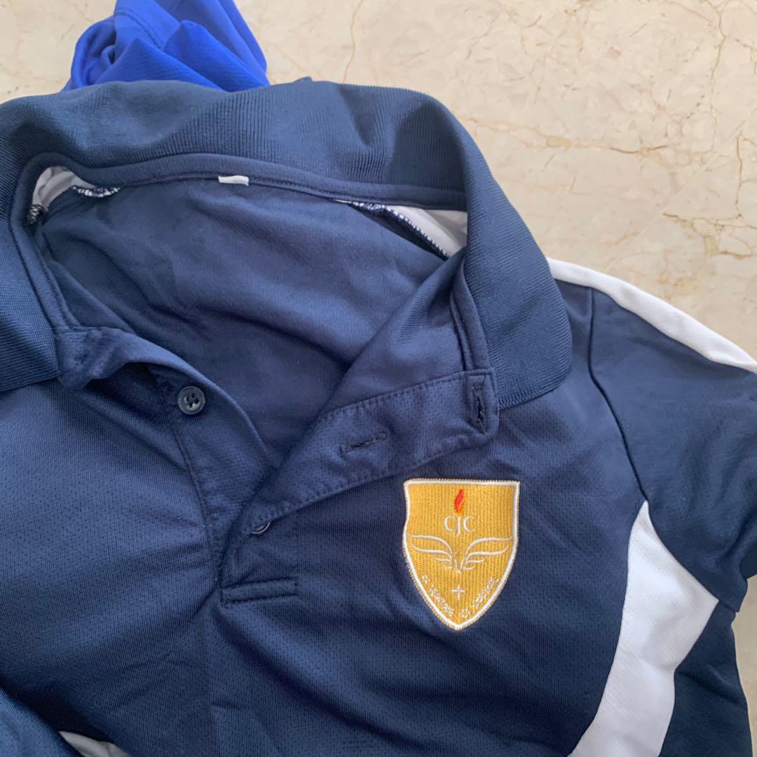 catholic junior college cjc pe shirt and dress down tee, Men's Fashion ...