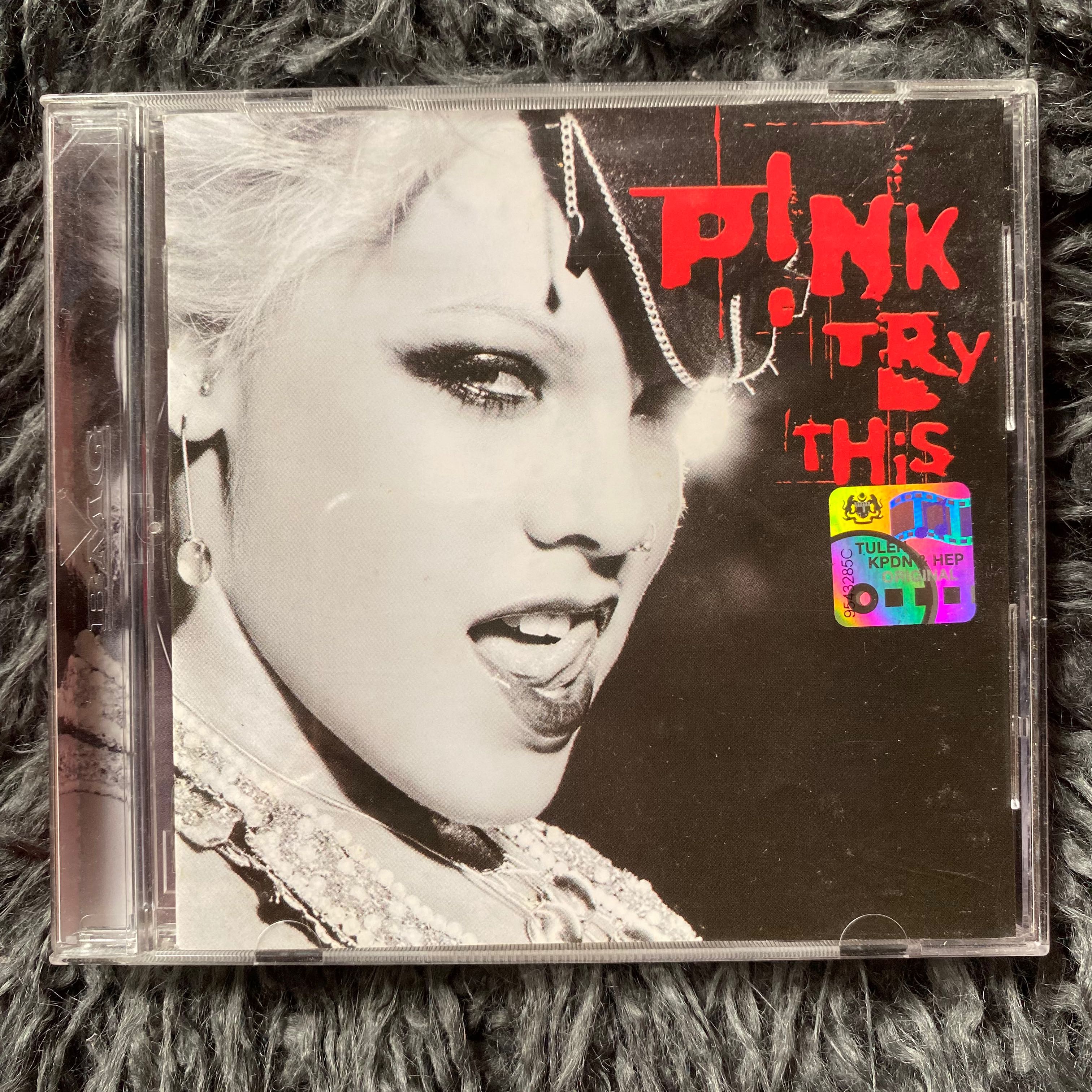 CD PINK try this, Hobbies & Toys, Music & Media, CDs & DVDs on Carousell
