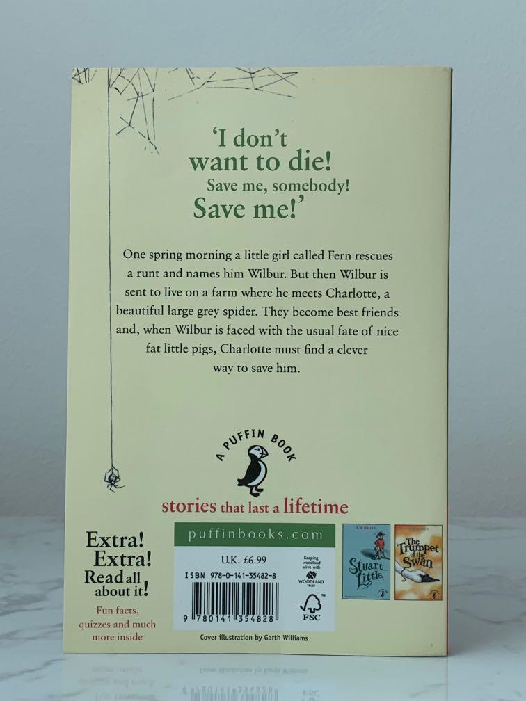 Charlotte's web storybook, Hobbies & Toys, Books & Magazines, Children ...