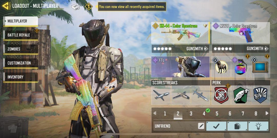 Codm 2 legendary, Video Gaming, Gaming Accessories, In-Game Products on ...