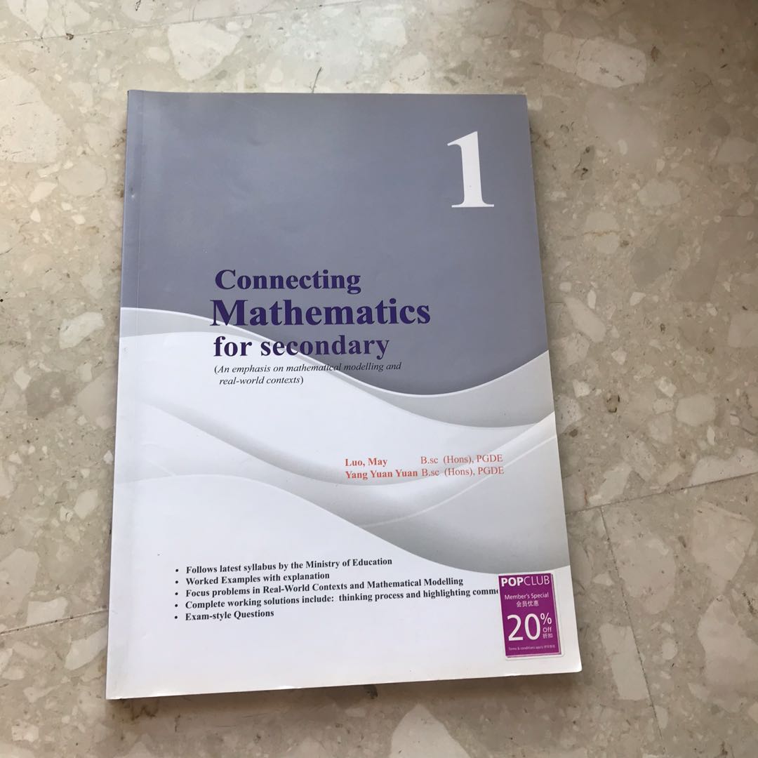 Connecting Mathematics for secondary 1, Hobbies & Toys, Books ...