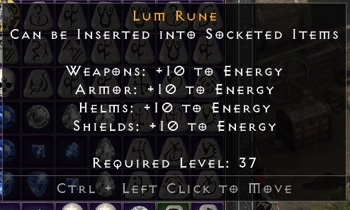 D2R - Lum Rune, Video Gaming, Gaming Accessories, Cables & Chargers on ...