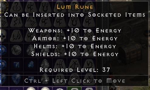 D2R - Lum Rune, Video Gaming, Gaming Accessories, Cables & Chargers on ...