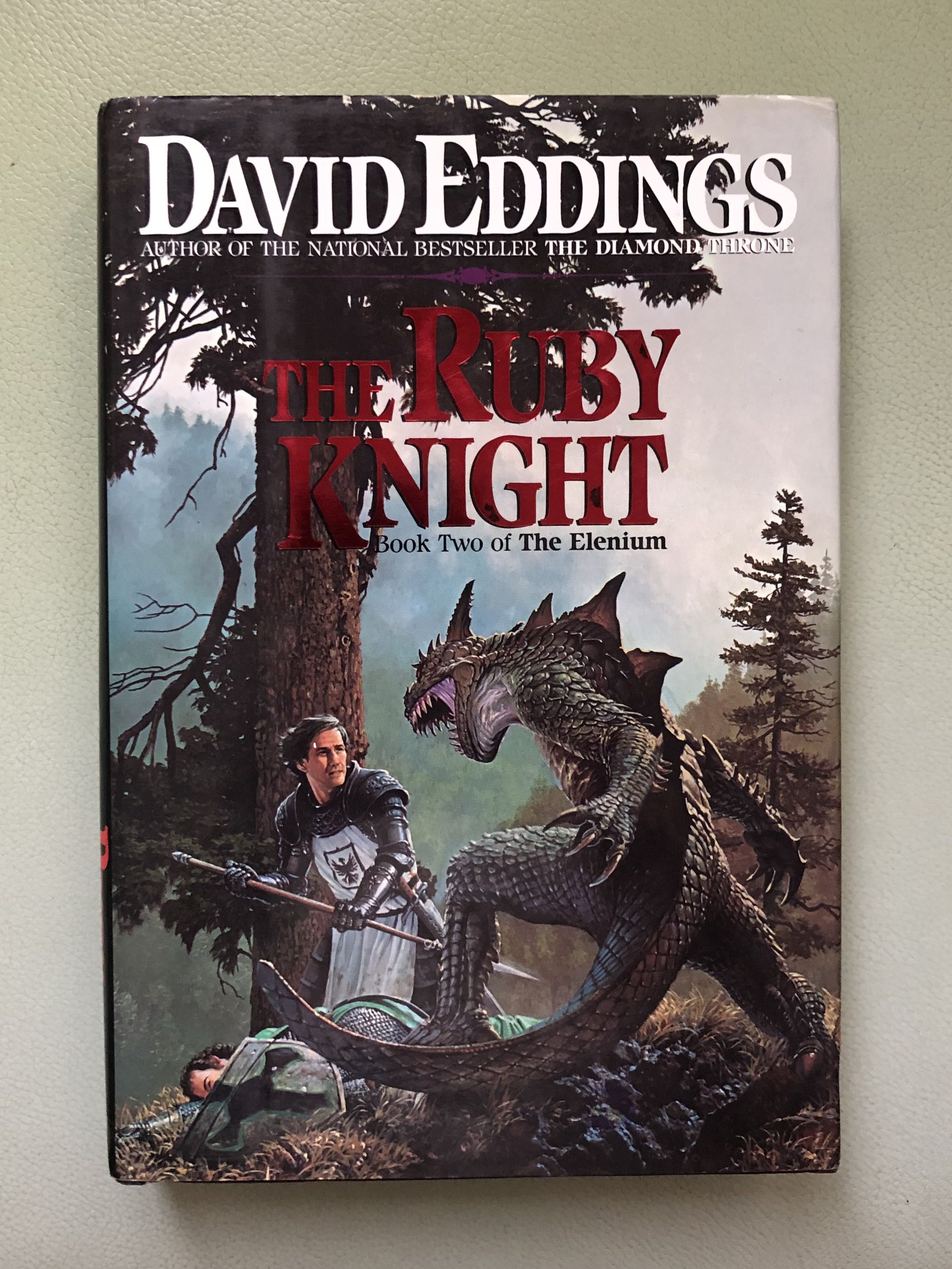 DAVID EDDINGS The Ruby Knight, Fantasy classic, Hobbies & Toys, Books ...