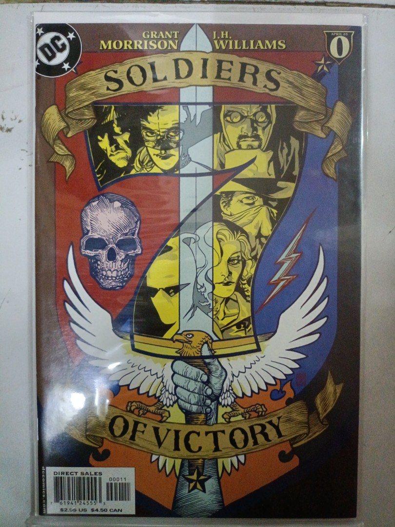 DC COMICS SOLDIERS OF VICTORY #0 & 1 SET, Hobbies & Toys, Books ...