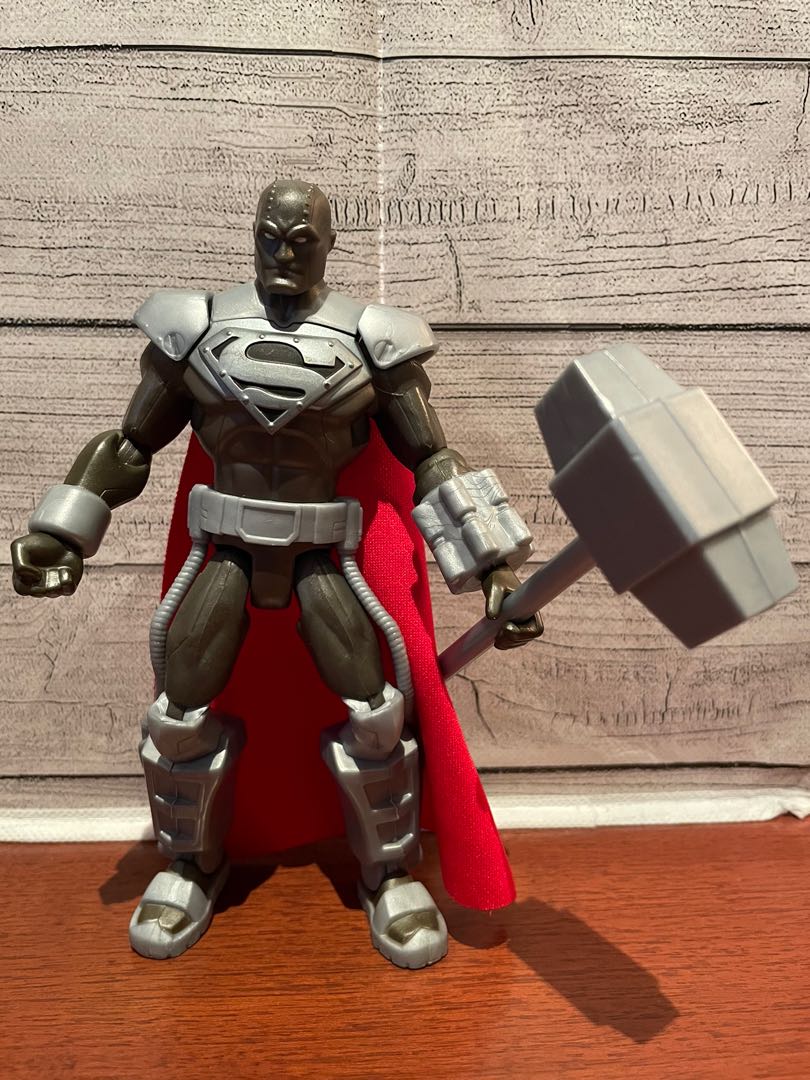 DC Comics Total Heroes Steel, Hobbies & Toys, Toys & Games on Carousell