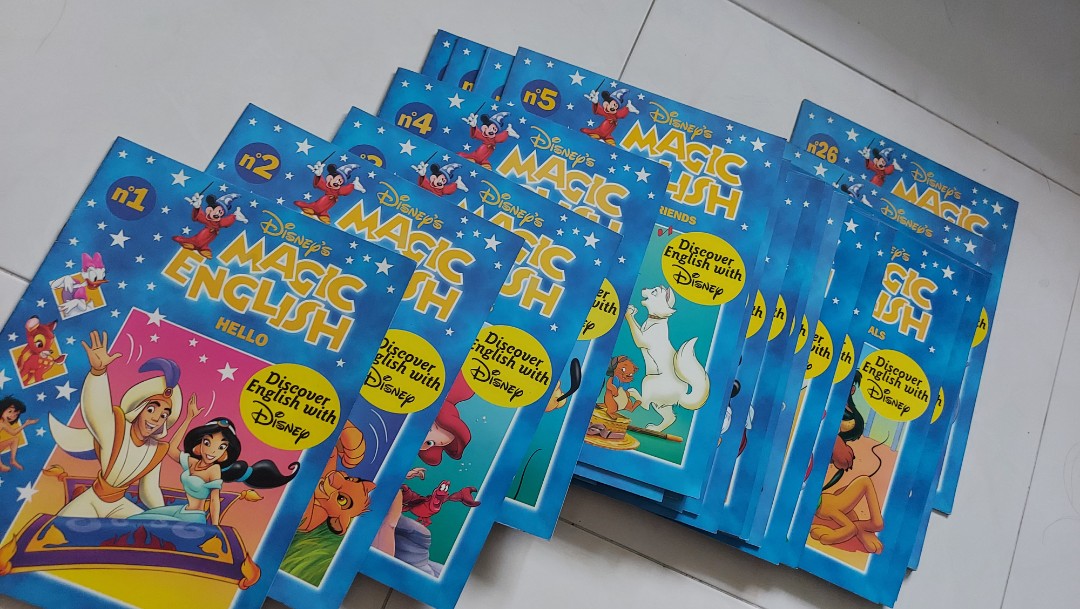 Disney Original Magic English Full Set (1-26), Hobbies & Toys, Books ...