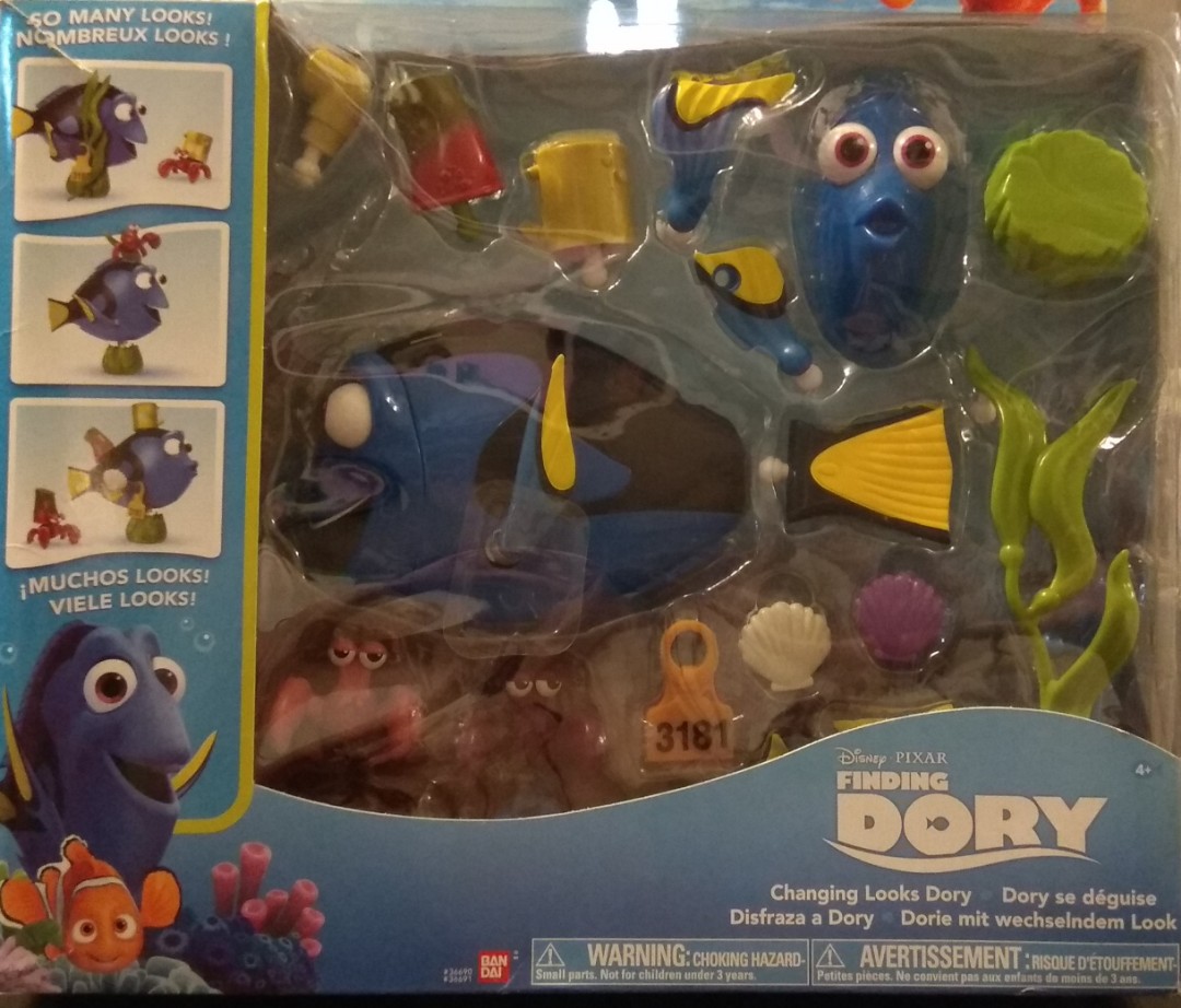 Disney Pixar Finding Dory Changing Looks Figure Set, Hobbies & Toys ...