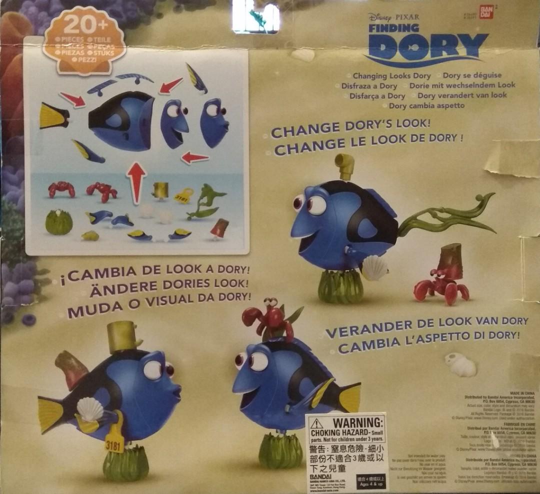 Disney Pixar Finding Dory Changing Looks Figure Set, Hobbies & Toys ...
