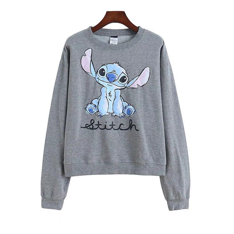 Disney Stitch Sweater, Women's Fashion, Tops, Longsleeves on Carousell