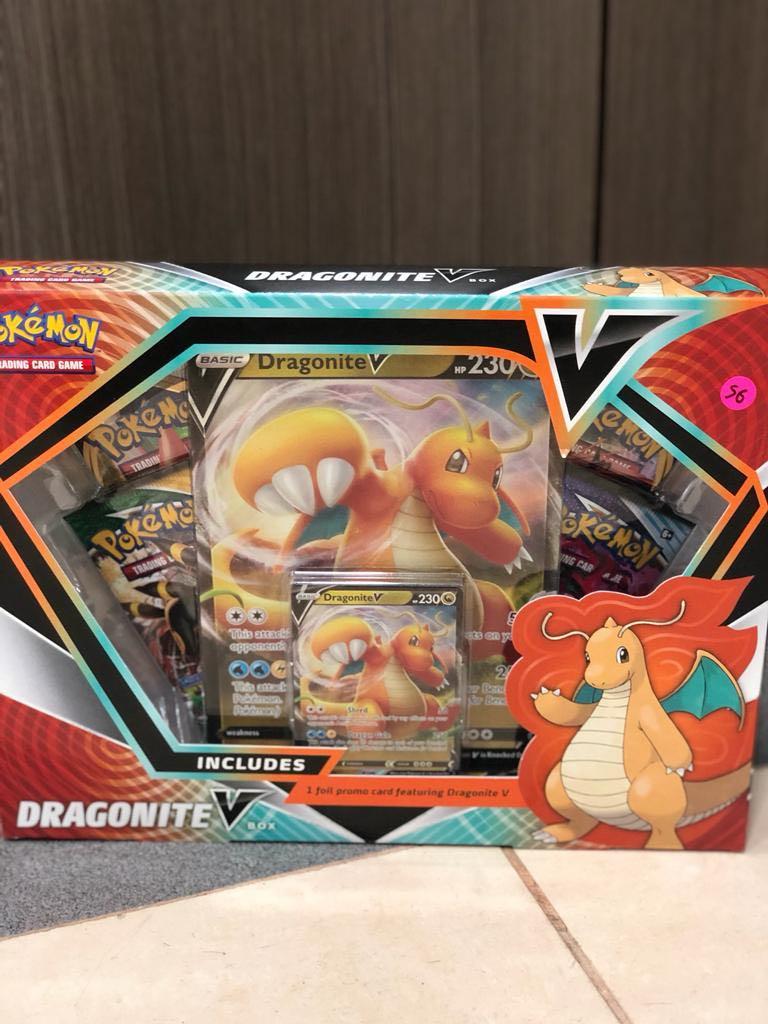 Dragonite V Box Pokemon TCG, Hobbies & Toys, Toys & Games on Carousell