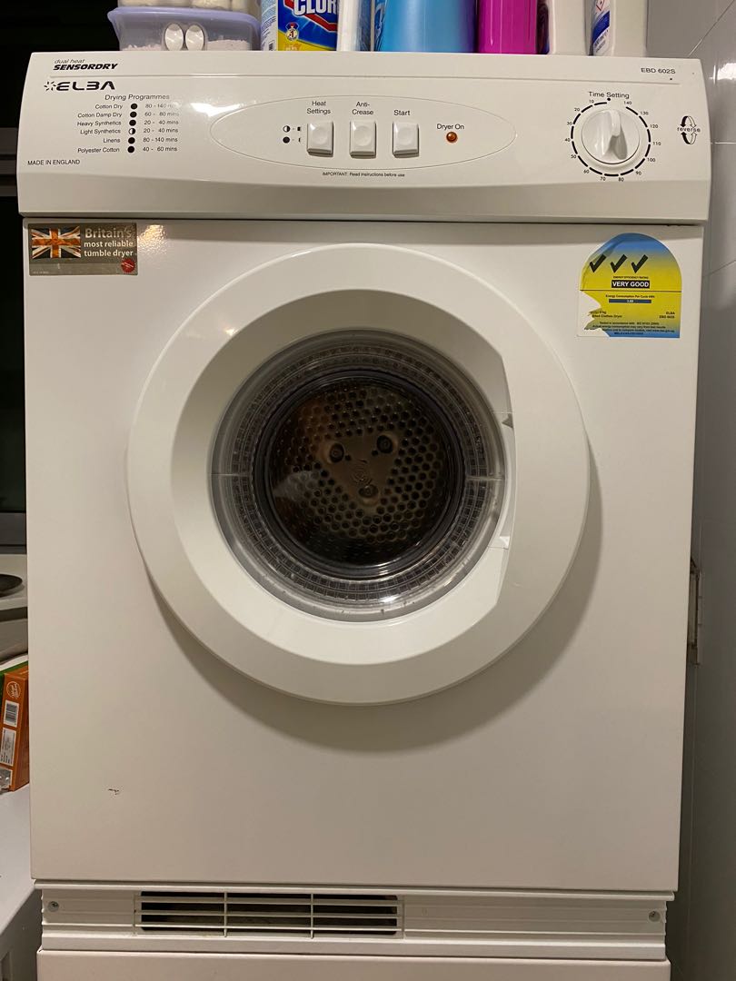 Elba Dryer, TV & Home Appliances, Washing Machines and Dryers on Carousell
