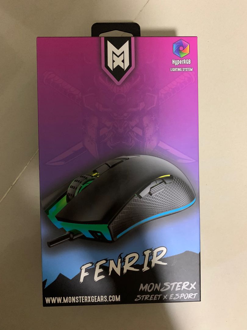 Fenrir gaming mouse (rgb), Computers & Tech, Parts & Accessories, Mouse ...