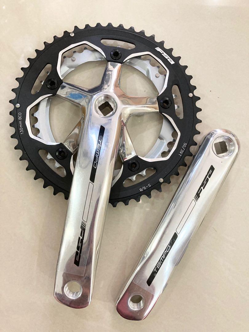 FSA Tempo Crank 50/39T or 50/39/30T, Sports Equipment, Bicycles & Parts ...