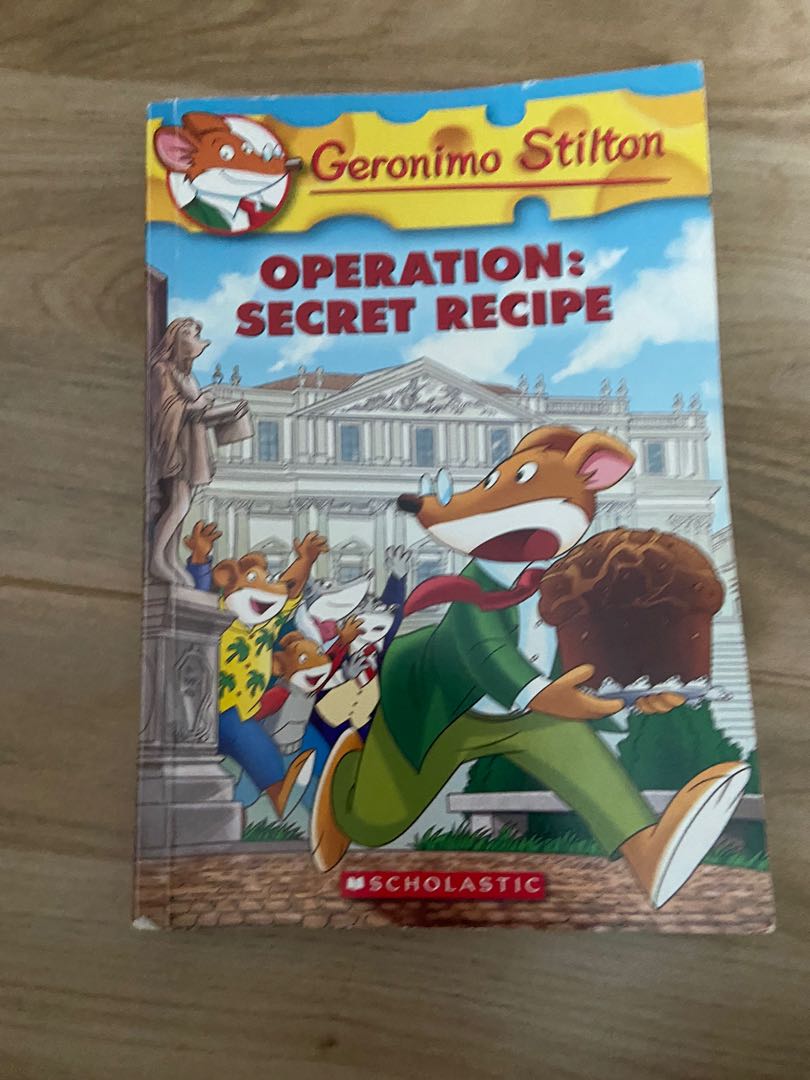 Geronimo Stilton OpERATION : SECRET RECIPE 23-Oct-2021, Hobbies & Toys ...